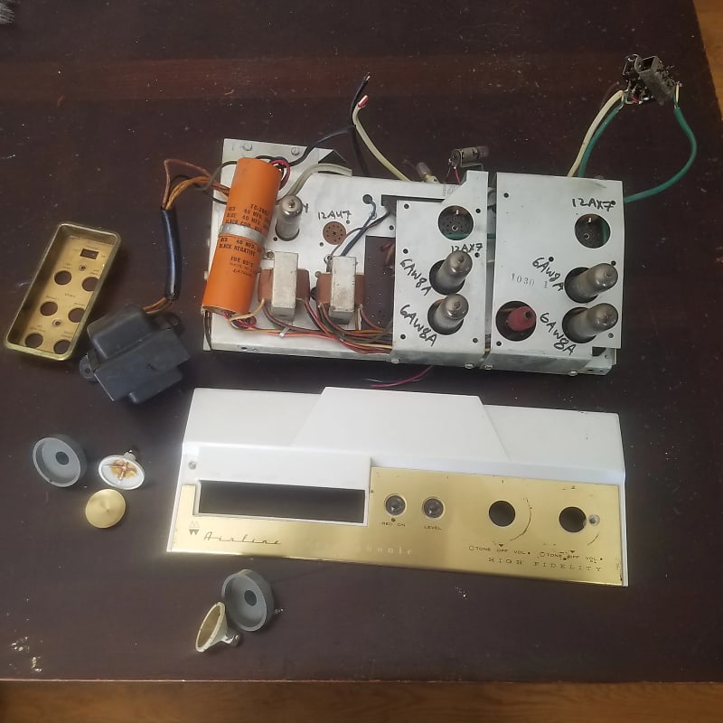 Telectro Airline Stereo Tube Amp Project Power Transformer | Reverb