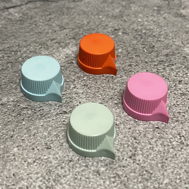 4x Custom Orange Davies Klon 1400 Pointer Knob Amp Guitar | Reverb