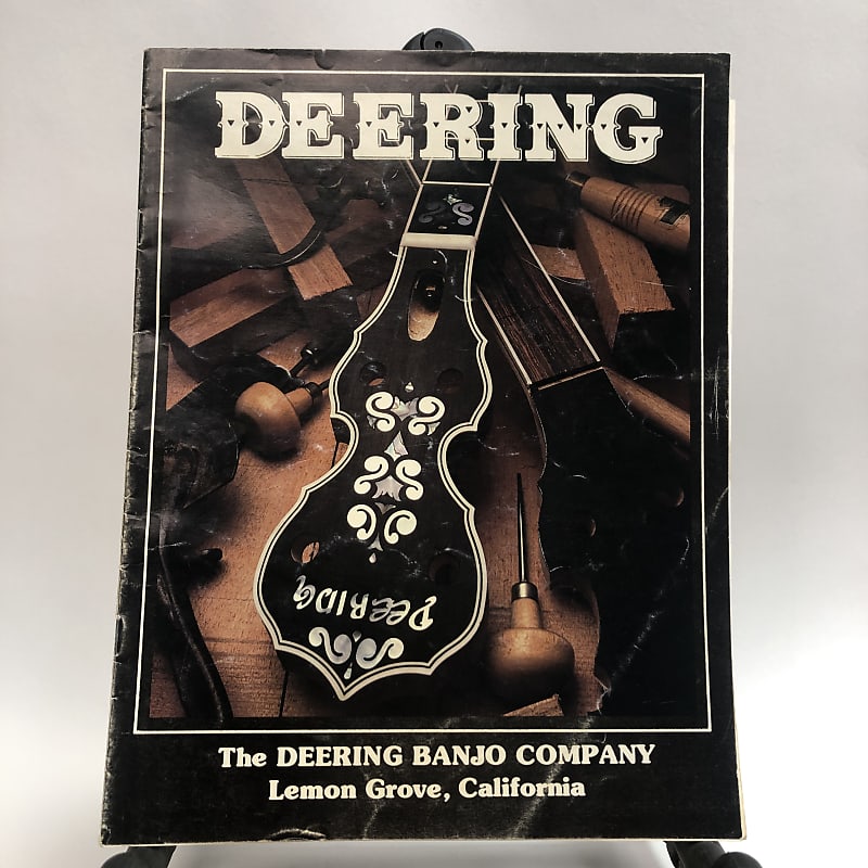 Deering Catalogs 1987 & 2013 | Reverb