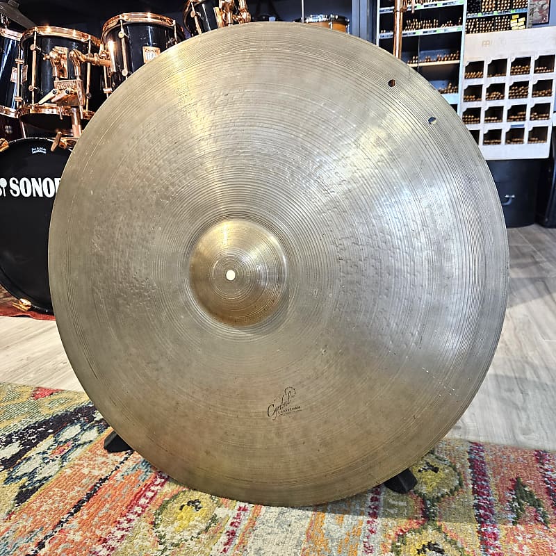 Zildjian A. 26" Ride Cymbal - Paul Francis Mod - Hollow Block | Reverb