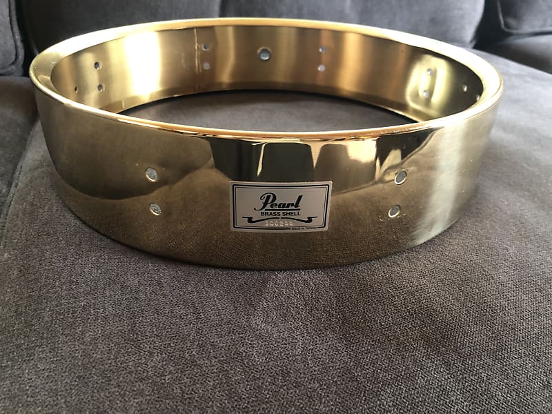 Pearl Piccolo 91-92 - Brass snare shell | Reverb