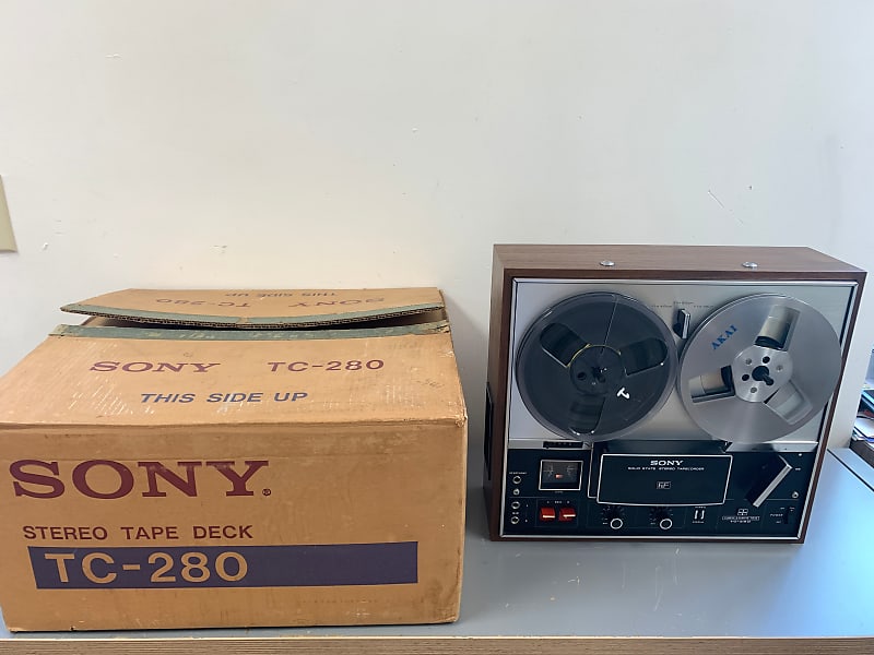 Sony TC-280 Reel to Reel Tape Deck * Box | Reverb