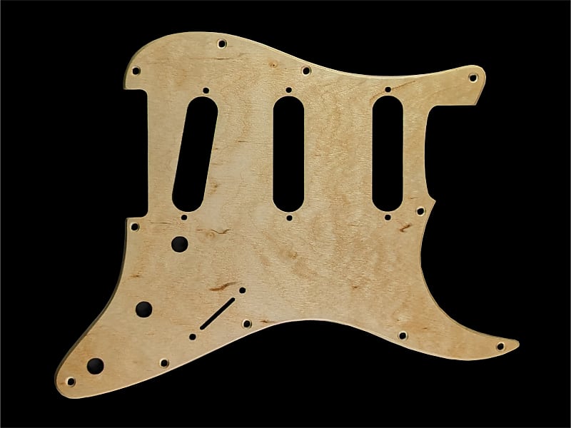 Stratocaster Pickguard Exotic Wood jjoho | Reverb