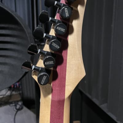 Kiesel Aries 7 string 2020 - Blood Splatter | Reverb