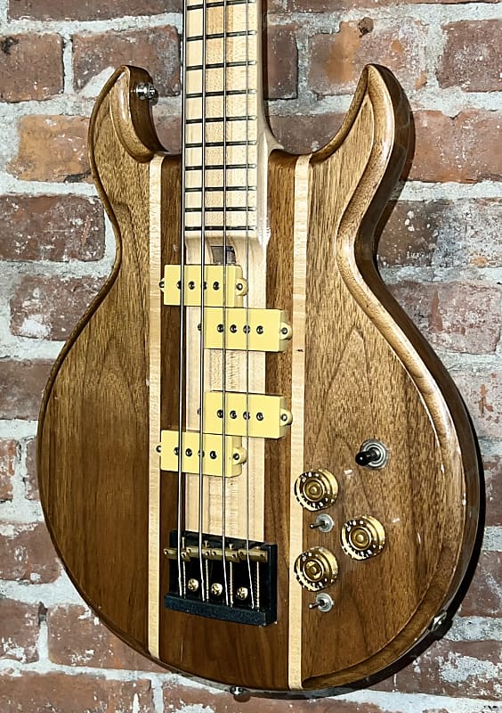 Rare 1970s SD Curlee Bass The Yankee 2 Natural 4 String Bass, | Reverb