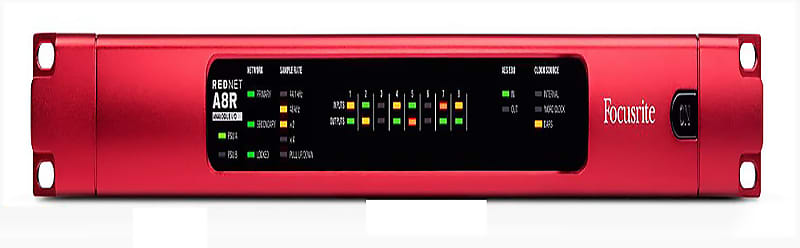 Focusrite RedNet A8R - Refurbished | Reverb