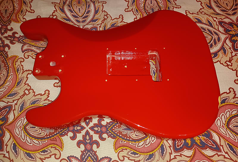 Stratocaster Style Electric Guitar Body / Modified | Reverb
