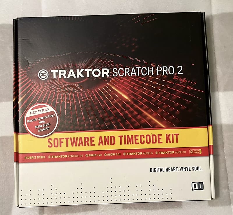 Native Instruments Traktor Scratch Pro 2014 - Black | Reverb