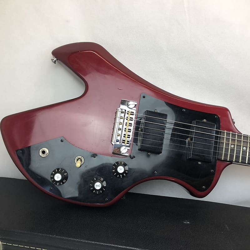 Rare Vintage 1983 Gibson Corvus II Candy Apple Red | Reverb UK