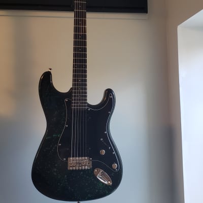 JLR Guitars Alien Blood Splatter super strat | Reverb