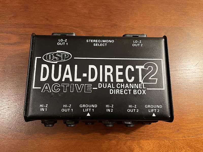 OSP Dual Direct 2 DI Box Active Dual Channel Direct Box | Reverb