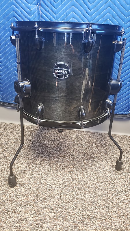 Mapex Armory 14"x12" floor tom - Transparent Black | Reverb