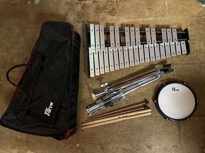 Vic Firth Xylophone - Silver & Black | Reverb