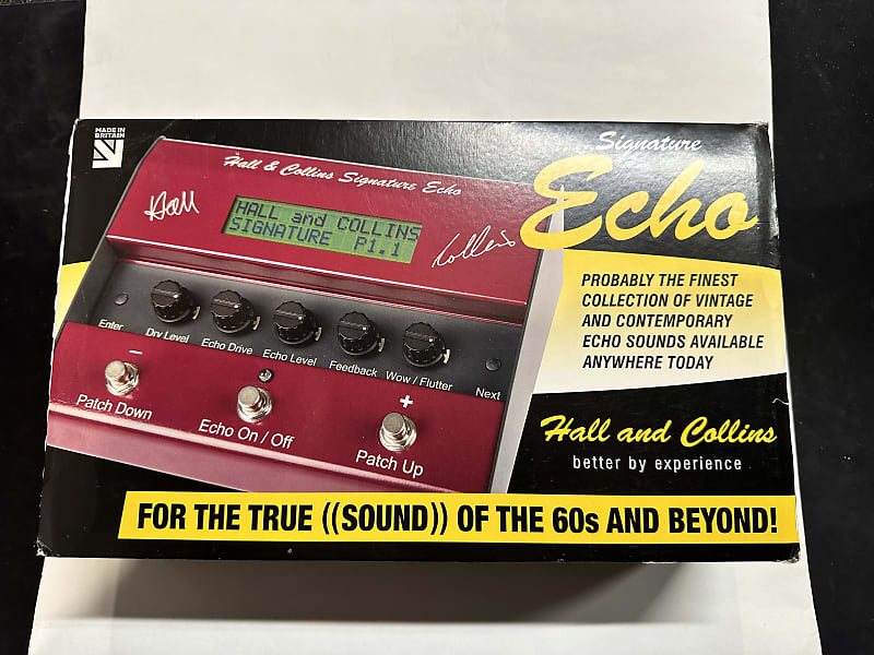 Hall & Collins Signature Echo True Sound Of The 60s 2010s Red | Reverb