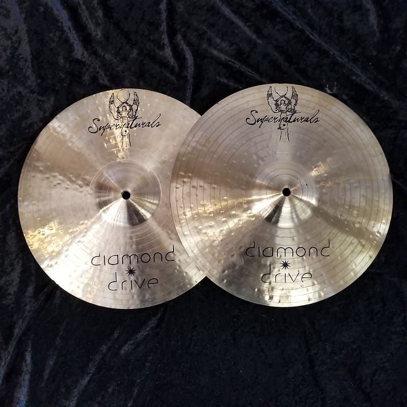 Supernatural Diamond Drive 14" Hi-Hat Cymbals | Reverb