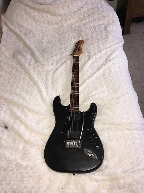 Squier Strat EMG 81/85 matt black | Reverb