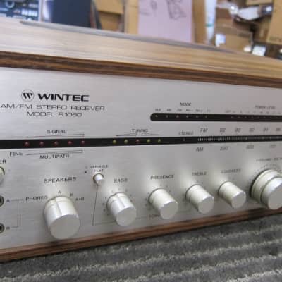 Rare Wintec R-1060 Stereo Am/Fm Analogue Receiver, Power | Reverb