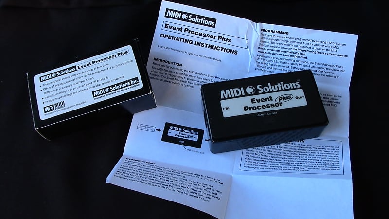 MIDI Solutions Event Processor Plus | Reverb