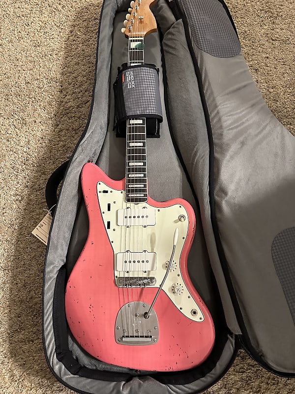 MJT Custom Jazzmaster 2023 - Transparent Shell Pink | Reverb