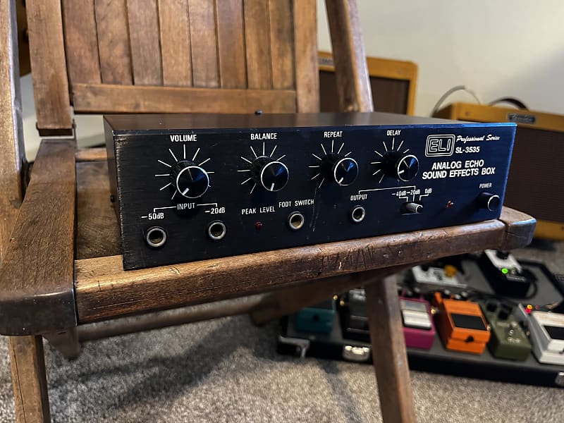 Rare 70’s ELI SL-3535 Analog Echo Sound Effects Box Delay | Reverb