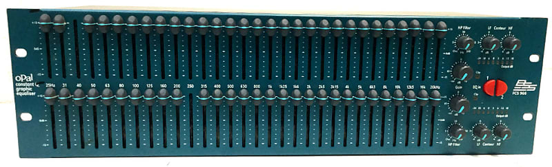 BSS Equalizer FCS 966 | Reverb
