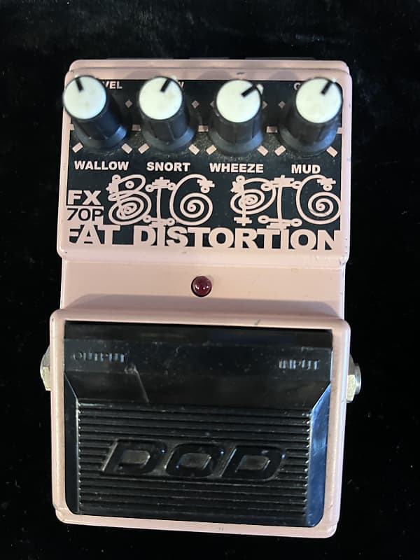 DOD Big Pig Fat Distortion FX70P pink | Reverb