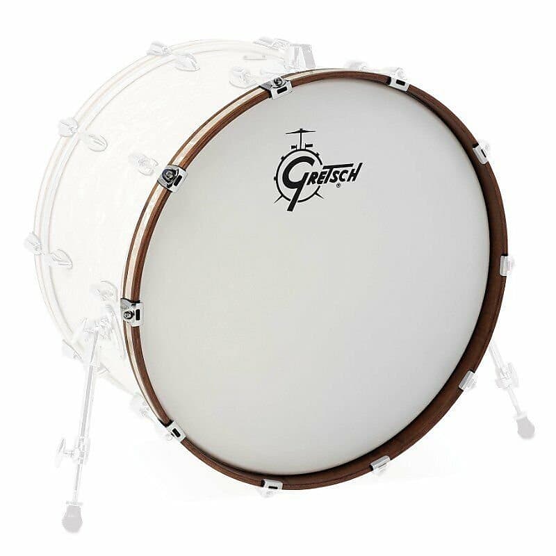 Gretsch Renown 22-inch Bass Drum Hoop - Vintage Pearl - New | Reverb