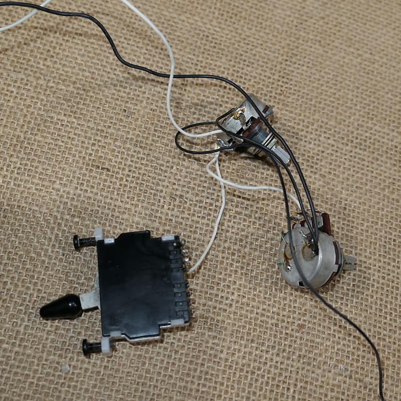 Pots + Switch, Genuine 1989 Charvel 375 Deluxe - Same Day | Reverb