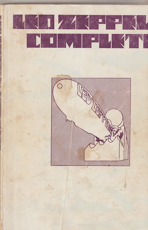 Led Zepplin "Complete" 1969-- - Softcover | Reverb