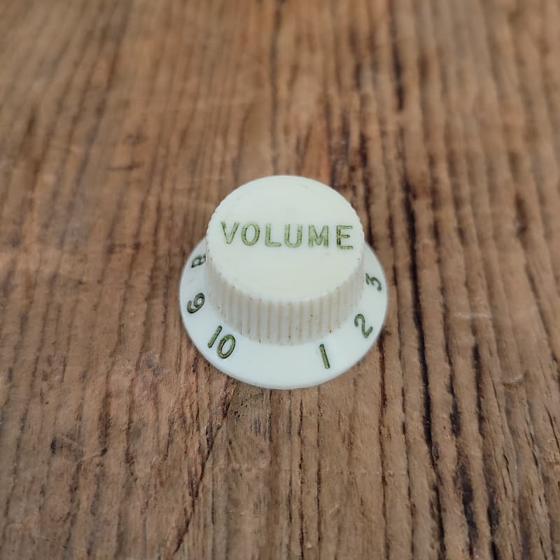 Fender Stratocaster Volume Knob 3 spoke 1960s 1970s | Reverb
