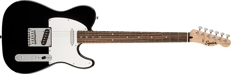Squier Bullet Telecaster Laurel Fingerboard Black | Reverb Canada