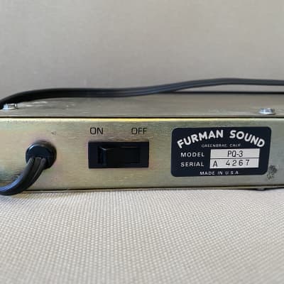 Furman PQ-3 Parametric Equalizer USA 1980s rack unit | Reverb