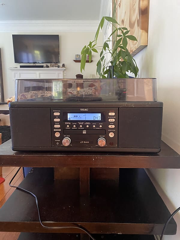 TEAC LP-R400 Turntable CD Recorder and Radio w/Remote&Manual | Reverb
