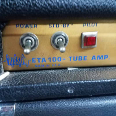 Risson ETA-100 tube head, nice shape, USA | Reverb