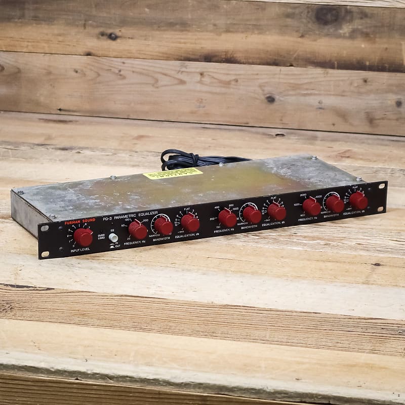 Furman Sound PQ3 (PQ-3) Parametric Equalizer Preamp Vintage | Reverb