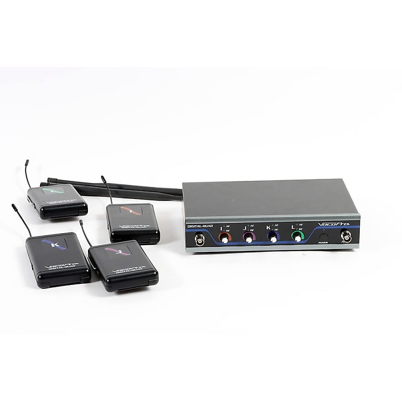 VocoPro Digital-Quad-B3 Four-Channel UHF Digital Wireless | Reverb