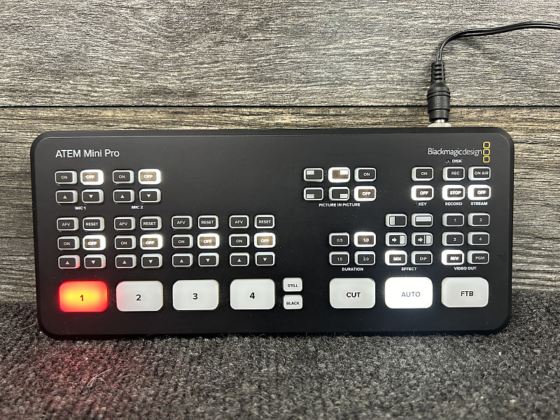 Blackmagic Design ATEM Mini HDMI Live Stream Switcher w/ | Reverb