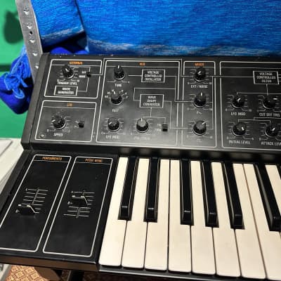 Yamaha CS-10 Monophonic Synthesizer 1977 - Black | Reverb