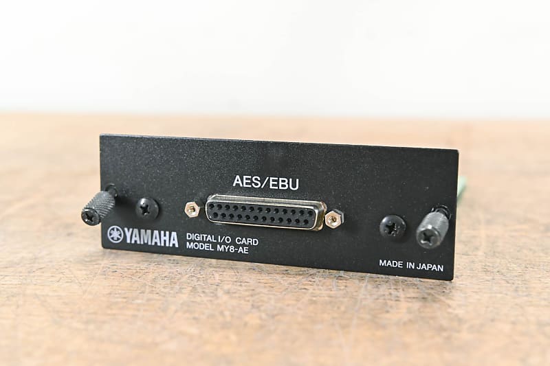 Yamaha MY8-AE 8-Channel AES/EBU Input/Output Card CG0094T | Reverb