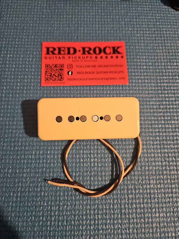 Red Rock Guitar Pickups A90 Pickup set 2024 - Cream/Black | Reverb