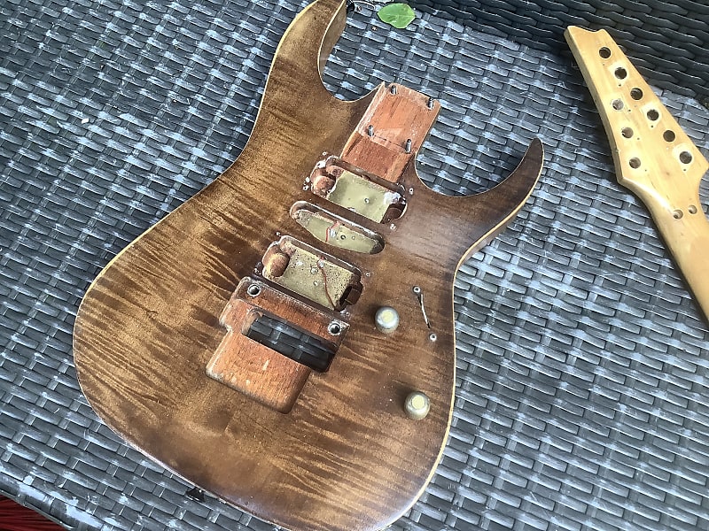 Ibanez Rg ? Prestige series ? Ibanez .? Flamed maple body | Reverb