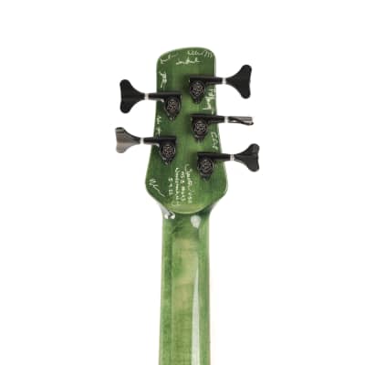 Spector USA Custom NS-5XL 5-String Bass Guitar - Alien Glow - | Reverb