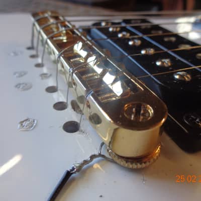 Wide-neck RG/Strat style electric guitar (48mm nut width) by | Reverb