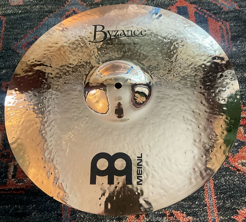Meinl 18" Byzance Heavy Hammered Brilliant Crash | Reverb