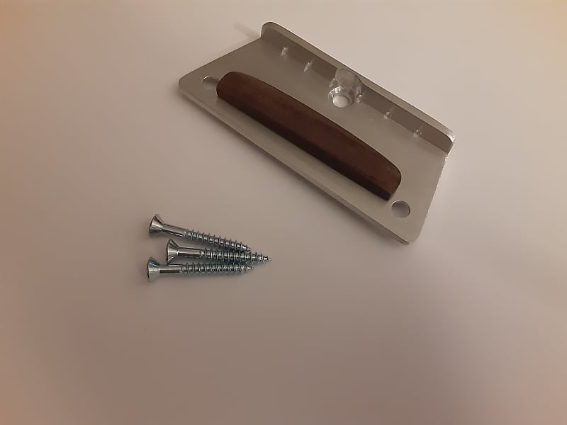 Custom Aluminum Danelectro Silvertone Style Guitar Bridge w | Reverb