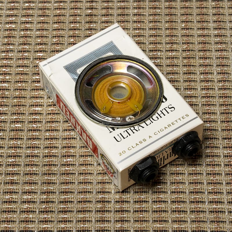 Smokey Amps Cigarette Box Amplifier - Marlboro Ultra Lights | Reverb