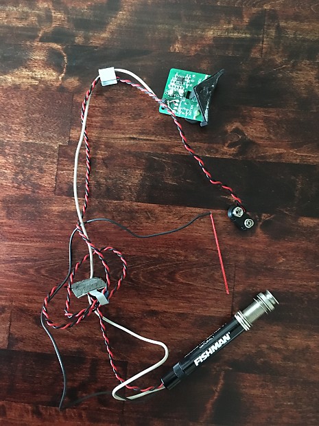 Fishman Matrix VT Acoustic Piezo Pickup Preamp System, | Reverb