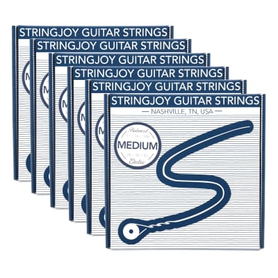 Stringjoy Electric Balanced Medium Gauge 11-50 12 Pack Bundle | Reverb