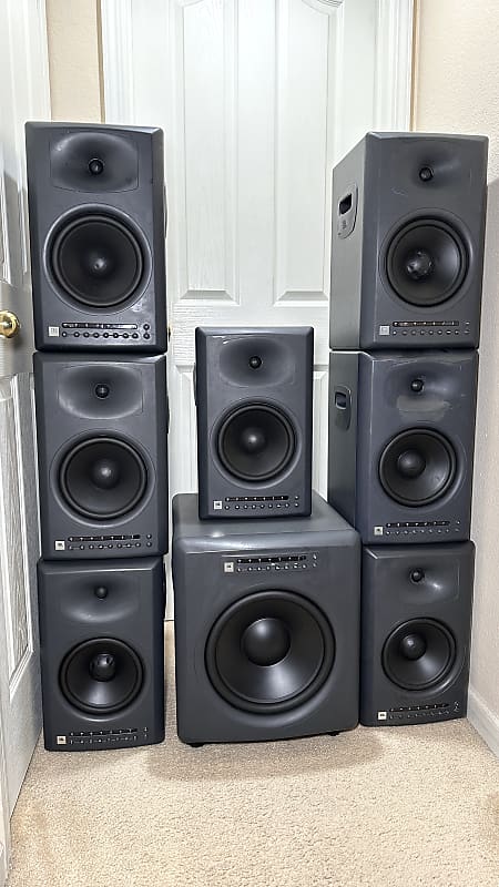 JBL LSR4328P & LSR4312SP 7.1 Surround (Read Desc) | Reverb