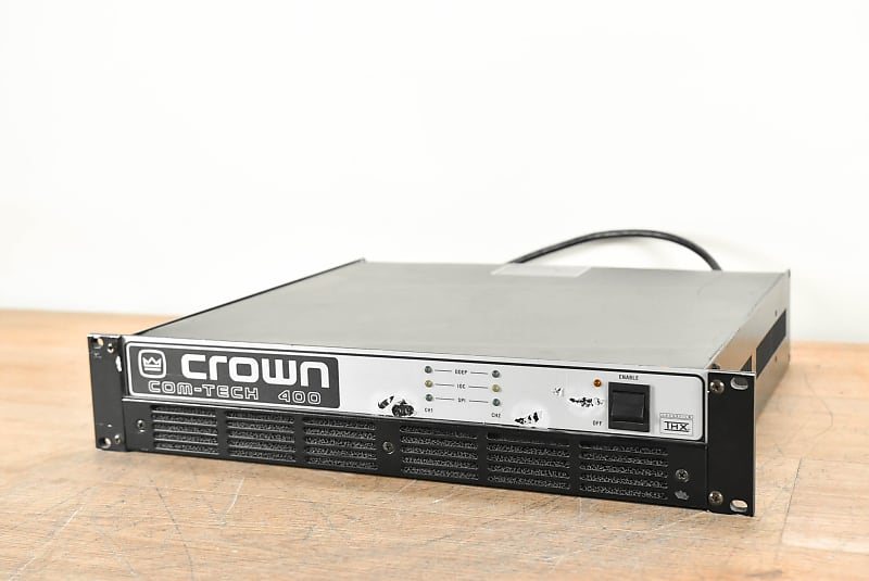 Crown Com-Tech 400 2-Channel Power Amplifier CG00436 | Reverb